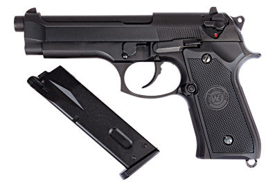 WE Tech M92 GBB Pistol (Gen 2, Black)