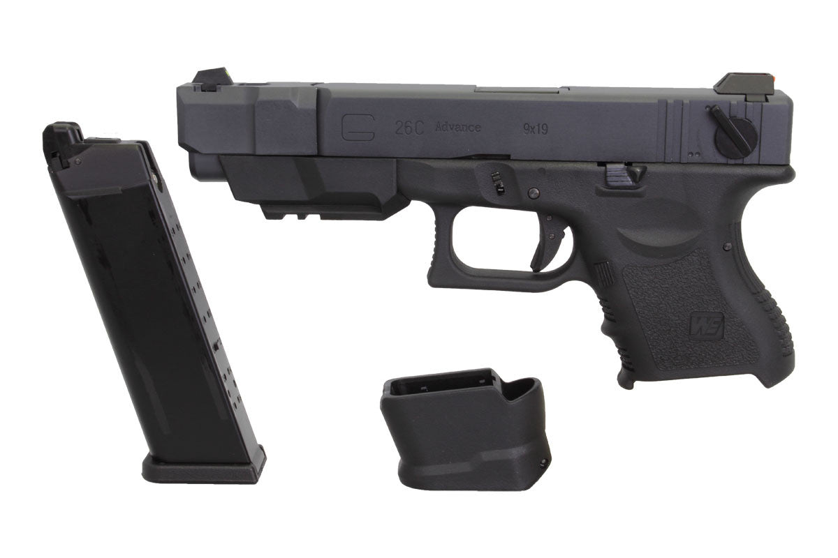 WE Tech G26C Advance GBB Pistol